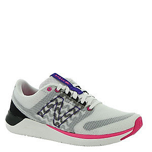 New Balance Women's 715 V4 Cross Trainer, Black/White, 6
