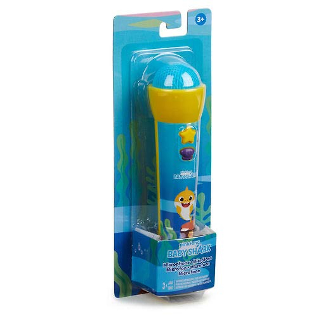 WowWee Baby Shark Official Silly Sing-Along Microphone with Try Me