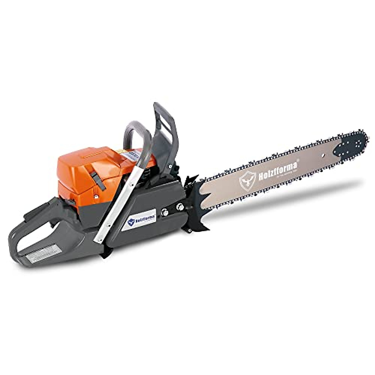 Holzfforma 71cc G372XP 50mm Bore Gasoline Chain Saw Power Head with 24inch 84DL 3/8".058" Guide Bar and Saw Chain All Parts are Compatible with Husqvarna 372XP Chainsaw
