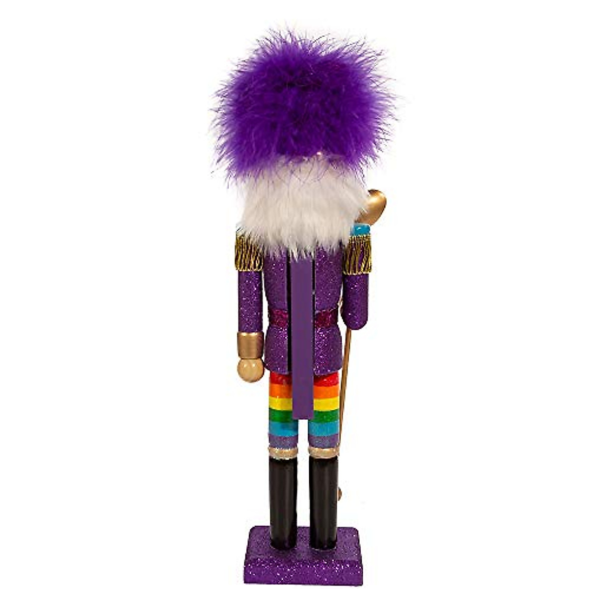 Kurt S. Adler 15-Inch Wooden Gay Pride Nutcracker