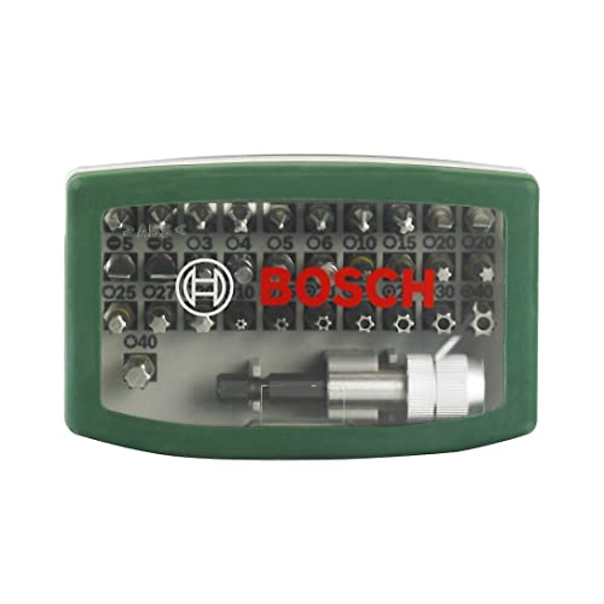 Bosch 2607017063 Screwdriver Bit Set with Colour Coding 32 Pcs