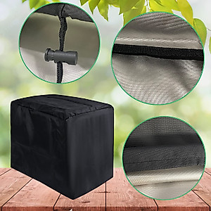 J&C Ice Maker Cover 420D Countertop Ice Machine Maker Cover Nugget Ice Maker Covers Portable Ice Maker Machine Cover Ice Makers Cover Portable Freezer Cover Ice Cube Maker Cover (No Ice Maker