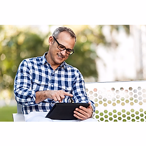 MAGNIFEYE Reading Glasses for Men or Women, 2.5 Diopters, Black, 1 Count (Pack of 1)