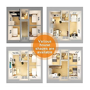 Extendable Foldable Two Story Homes Prefab Houses Prefab Container House 20ft 40ft Prefabricated 3 Bedroom Luxury