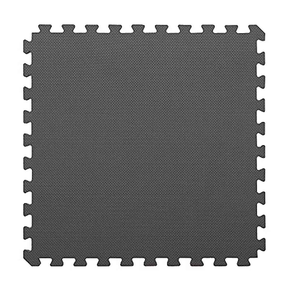 IncStores 7/8" Thick Reversible Eva Foam Exercise Mat - 3'x3' Interlocking at Home Workout Equipment Tiles for Yoga, MMA, Wrestling, BJJ & Jiu Jitsu | Black/Gray, 6 Tiles (24 Sq/Ft)