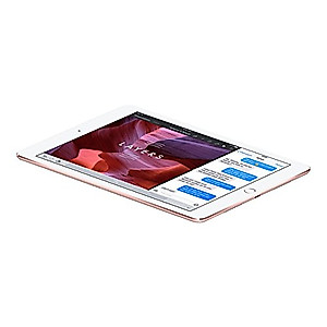 iPad Pro 9.7-inch (32GB, Wi-Fi + Cellular, Rose Gold) 2016 Model (Renewed)