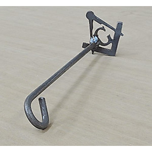 The Leather Guy Branding Iron Masonic Masons Symbol Steak Brand Western Cowboy 2 3/4" x 2 1/2"