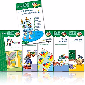 miniLUK Brain Training Young Explorer Collection Set 1