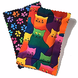 Johnson Pet Products Catnip Pillow Sacks Two Pack Crazy Cat - Handmade in The USA