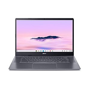 acer Chromebook Plus 515 Performance Laptop 15.6 FHD Intel Core i3-1215U 8GB LPDDR5X 128GB Flash Chrome OS FHD Camera Steel Gray (Renewed)