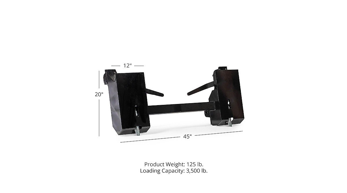 Titan Attachments Quick Tach Adapter for John Deere Tractors