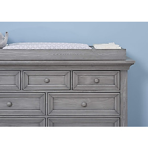 Oxford Baby Westport Changing Topper, Dusk Gray