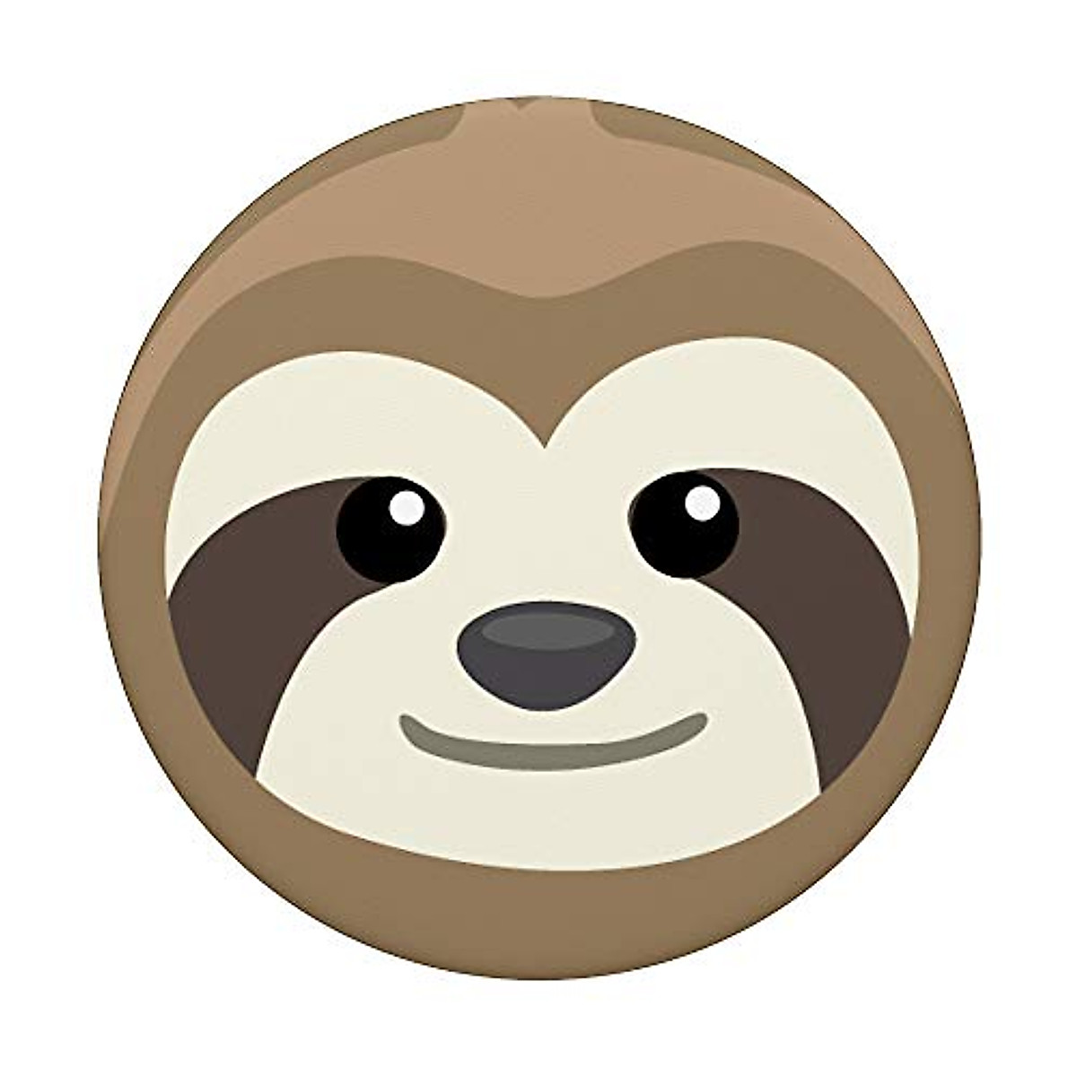 Lazy Funny Sleepy Sloth Face PopSockets PopGrip: Swappable Grip for Phones & Tablets