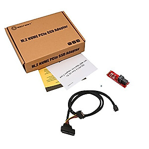 M.2 Mini-SAS HD to U.2 Cable (SFF-8643 to SFF-8639) Connector for U.2 PCIe-NVMe SSD U2 U.2 Kit Cable Included SI-ADA40121