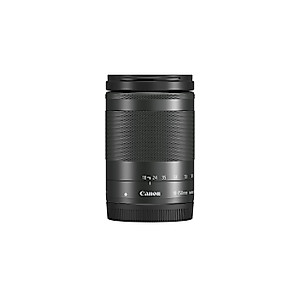 Canon Cameras US EF-M 18-150IS STM Lens 18-150mm f/3.5-6.3 II Fixed Zoom Camera Lens, Black