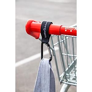 Little Chicks Stroller Hooks Clip Carabiner - Purse and Bag Hanger - 2 Pack - Model CK095