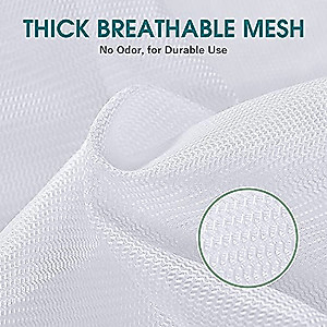 OTraki Heavy Duty Large Laundry Bags 2 Pack 28 x 45 inch and 2 Pack 24 x 35 inch Drawstring Mesh Washing Bag for Dirty Clothes Home College Dorm Travel Use