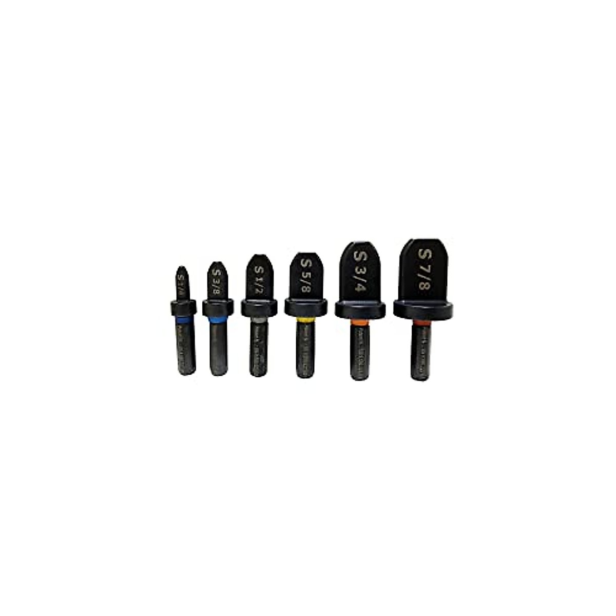 SSPIN300 Swaging Tool Drill Bit Set with 1/4” 3/8” 1/2” 5/8” 3/4” 7/8” Bits
