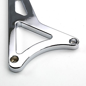 DNA Motoring ABKRC4300 Aluminum Alternator Bracket Compatible with 68-93 Ford 5.0L V8