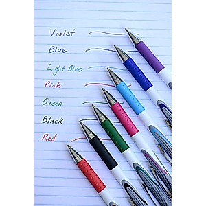 Zebra Pen Z-Grip Flight, Large Bulk Combo Pack of 6 BLACK INK & 6 BLUE INK Retractable Ballpoint Pen (Total of 12 Pens), Bold Point 1.2mm, ink pens