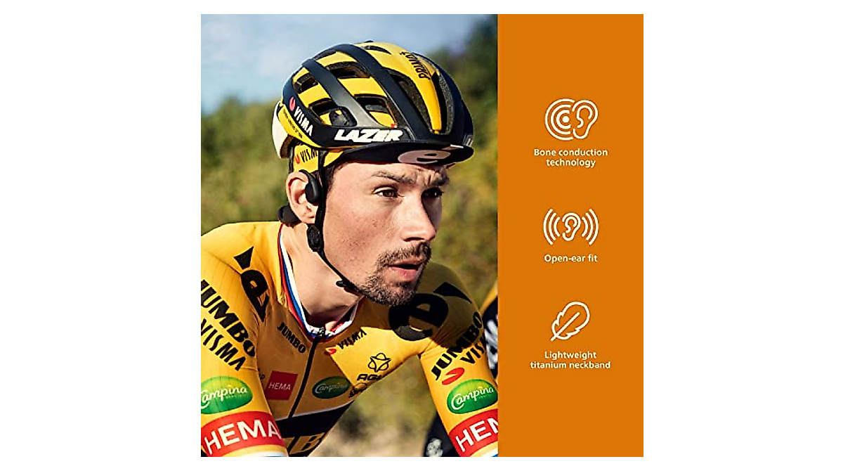 Philips GO A7607 Open-Ear Bone Conduction Headphones – Waterproof ...