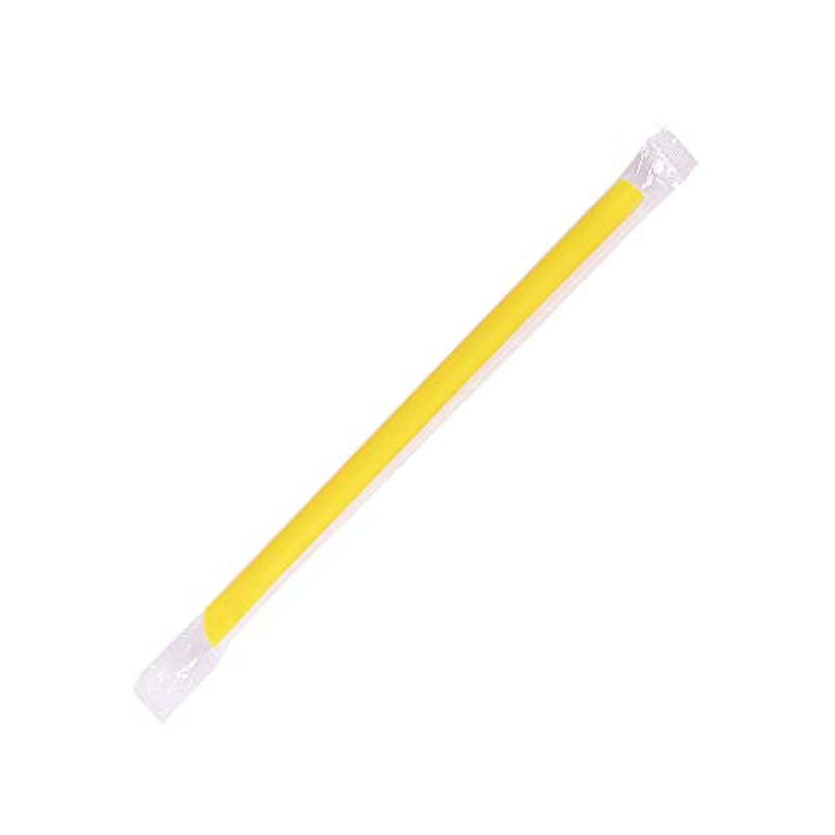 Karat C9060s 9" Boba Straws(10mm Diameter), Poly-Wrapped, Assorted Solid Colors (Case of 1600)