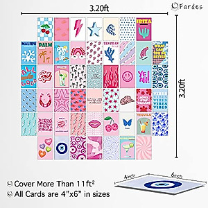 Preppy Room Decor Aesthetic Wall Collage Kit Pictures for Bedroom Wall Decor, Cute and Preppy Wall Decor Aesthetic Posters, Preppy Things for Teen Girls Trendy Stuff, Preppy Posters for Room Aesthetic (Preppy, 50pcs of 4x6inch)