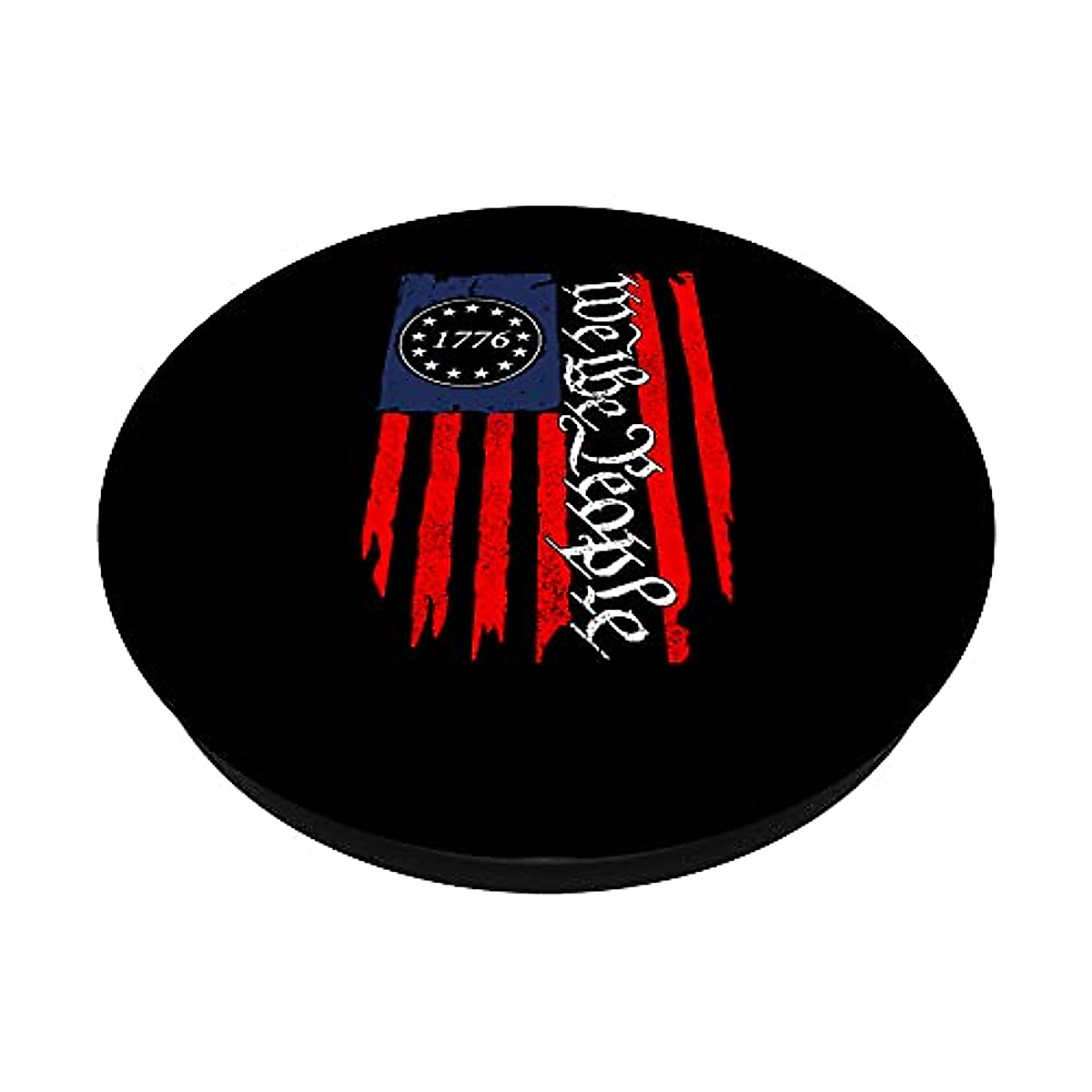 Vintage Old American Flag 1776 We The People USA PopSockets Swappable PopGrip