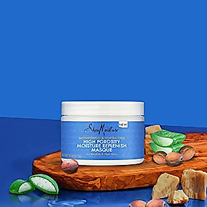 SheaMoisture Deep Conditioning Hair Masque for Curly, Coily Hair High Porosity Deep Conditioner to Fortify Hair 11 oz