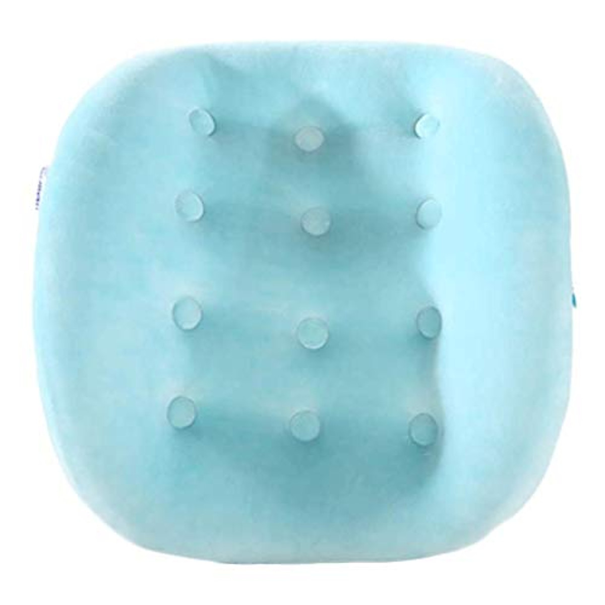 CZDYUF Lumbar Pillow-Medical Waist Pad Back Cushion Office Waist Cushion Memory Foam Protection Spine Lumbar Support, Blue