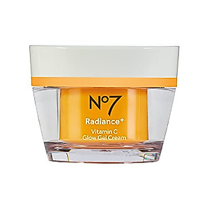 No.7 Radiance+ Vitamin C Daily Brightening Moisturizer - Face Moisturizer for Hydrating & Brightening Dull Skin - Lightweight Vitamin C Face Moisturizer (1.69 fl oz)