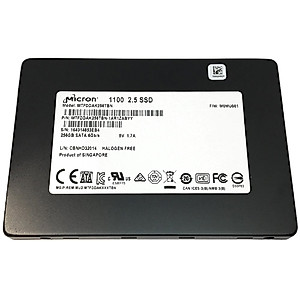 Micron 1100 MTFDDAK256TBN 256GB 2.5-inch SATA III AES-256 encryption TLC NAND (6.0Gb/s) Internal Solid State Drive (SSD) New - w/3 Year Warranty