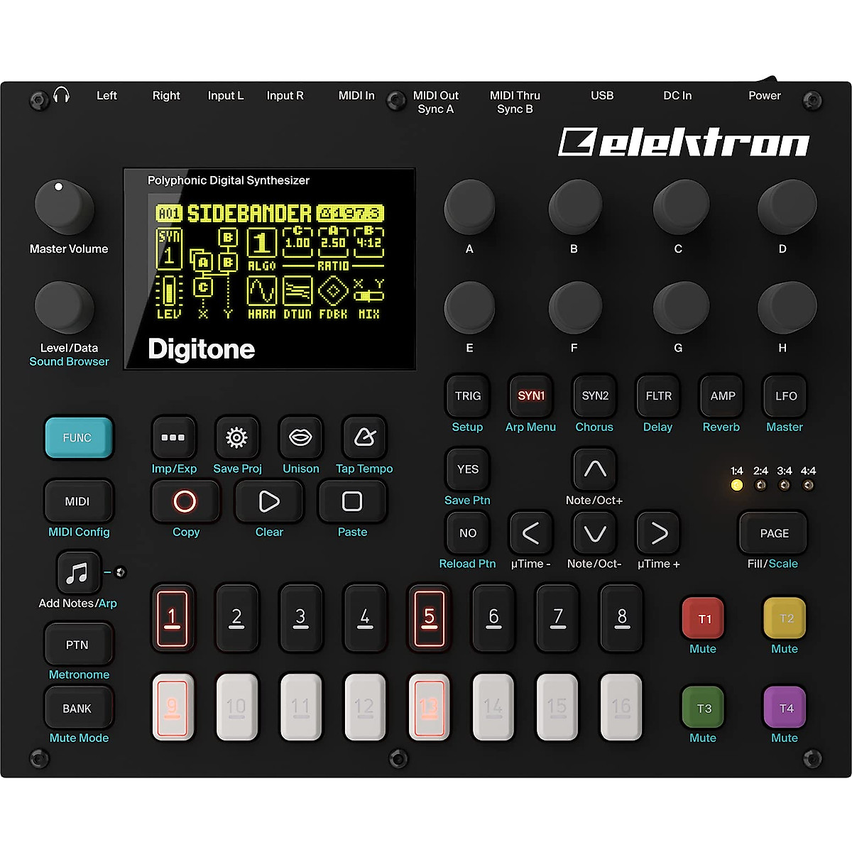 Elektron Digitone 8-Voice Polyphonic Digital Synthesizer