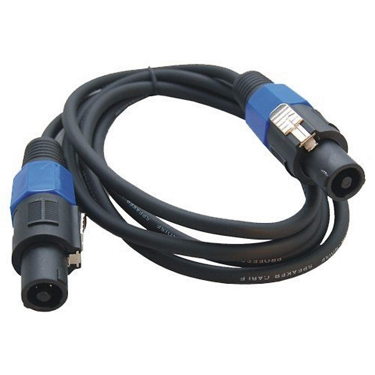 HQRP 6ft Speakon to Speakon (M/M) Cable compatible with Ampeg SVT-CL/SVTVR Classic Series Bass Amplifier Head ; Warwick USM-WCA115 / USM-WCA410 WCA Bass Speakers Amplifier Cabinet