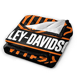 LIFFGOESON Motorcycle Lovers Gifts Throws Blanket Super Soft and Stylish Flannel All-Season Living Room,Bedroom Warm Blanket,Used for Bed,Sofa,Travel,Camping(80x60inch)