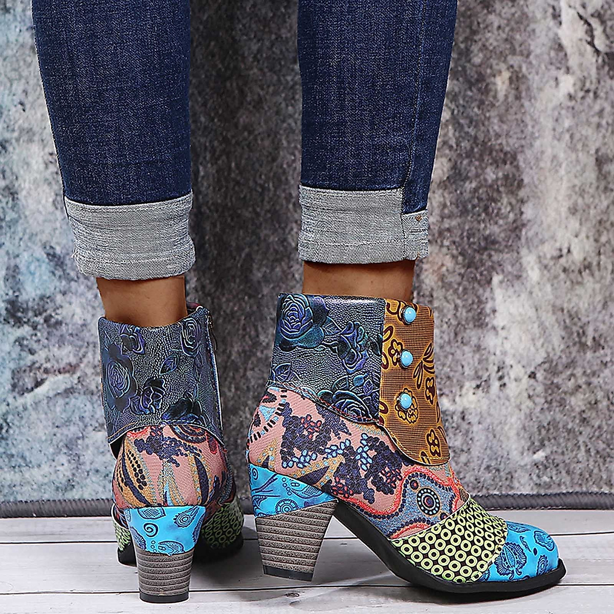 Womens Shoes Fall 2022, Over The Knee Boots for Women Wide Calf Boots One Strap Shoes Gym Black Sneakers Summer Cow Print Booties Dance Boots Spring Shoes for Women 2022
