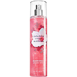 Bath and Body Works Diamond Shimmer Mist, Japanese Cherry Blossom, 8.0 Fl Oz