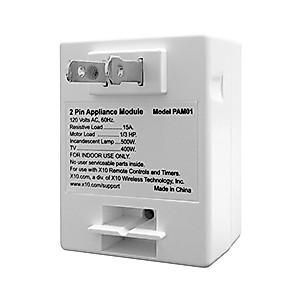 X10 Pro PAM01 Appliance Module, 2 Pin, with AGC