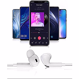 Earphones Wired Headphones for iPhone 7/8/8 Plus/X/XS/XR/XS Max,Thang Noiselsolating Headphone Stere Earphones Compatible with iPhone 14/13/13 Pro Max/ 12/11/11Pro/iPad