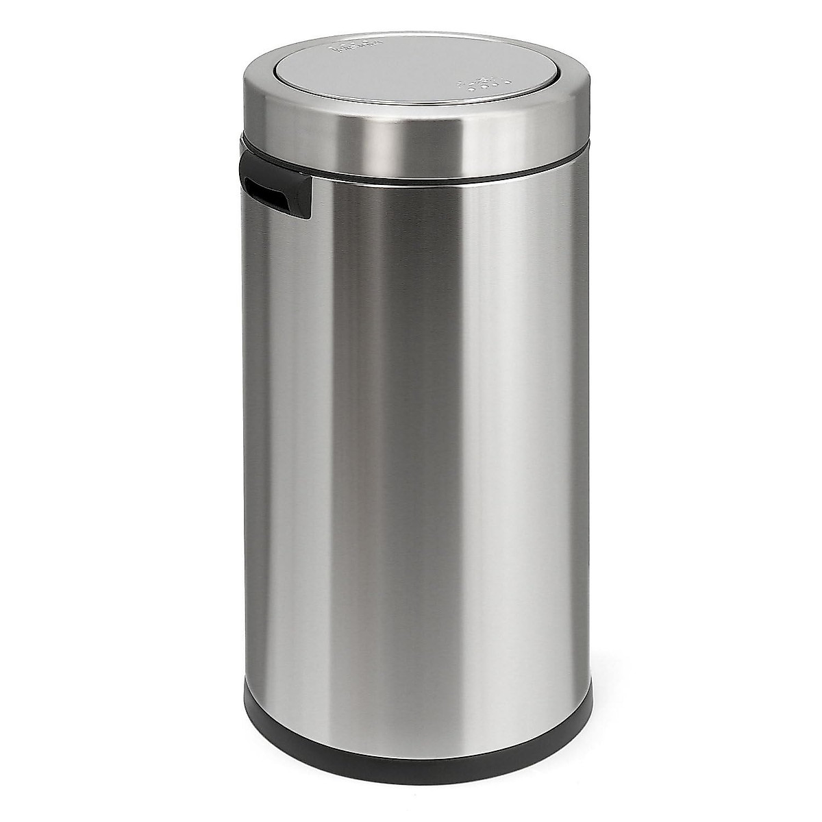 simplehuman 55 Liter / 14.5 Gallon Commercial Swing Top Trash Can, ADA-Compliant, 11-20 Gallons, Brushed Stainless Steel