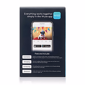 WYZE Cam 1080p HD Indoor Smart Home Camera with Night Vision, 2-Way Audio, Compatible with Alexa & the Google Assistant