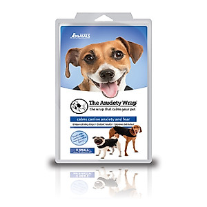 Company of Animals Anxiety Wrap, Black, Toy Sized