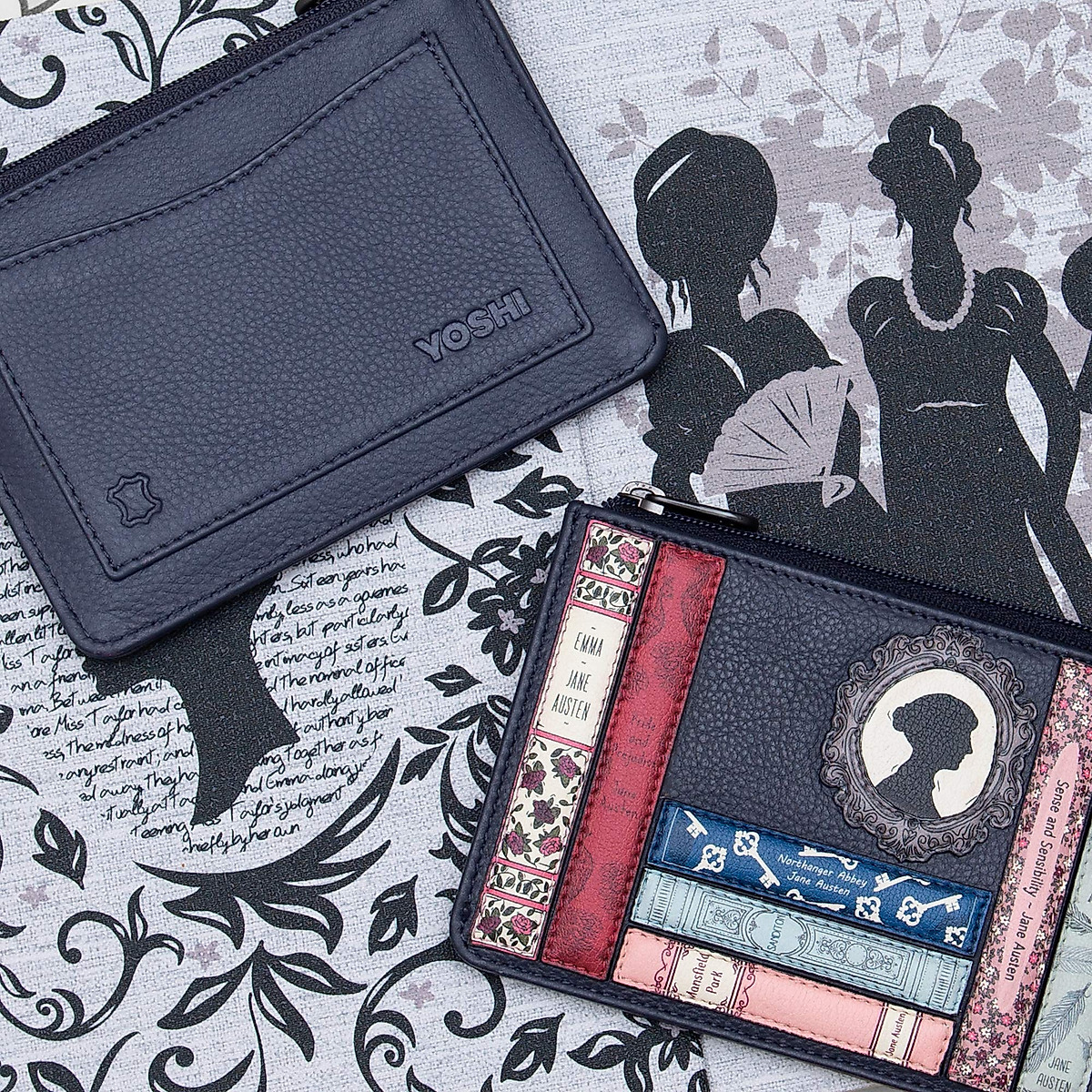 Jane Austen Leather Wallet