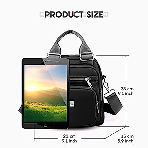 Fecialy Women's Backpack Multifunction Large Capacity Travel Shoulder Bags Waterproof Nylon Multiple Pockets Bag