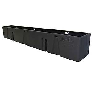 DU-HA Behind-the-Seat Storage Fits 07-17 Chevrolet/GMC Silverado/Sierra Regular Cab, Black, Part #10058