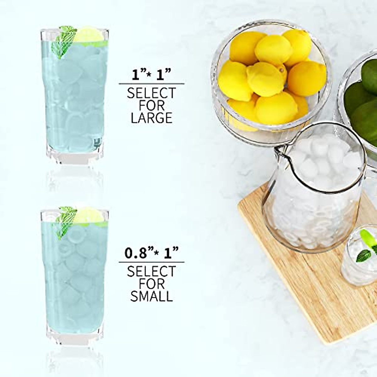 ARLIME Portable Ice Maker Machine with Self-Cleaning, 26Lbs/24H Ice Cube Maker, 9 Ice Cubes S/L Ready in 6 Mins, Small Cube with Ice Scoop and Basket, for Home/Kitchen/Office/Bar/RV(Gray)