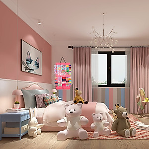 Bow Holder for Girls Hair bows,Newborn Headband Holder Hair Clips Hanging Storage Organizer,Baby Hair Accessory Storage Display for Girls Room (Small)