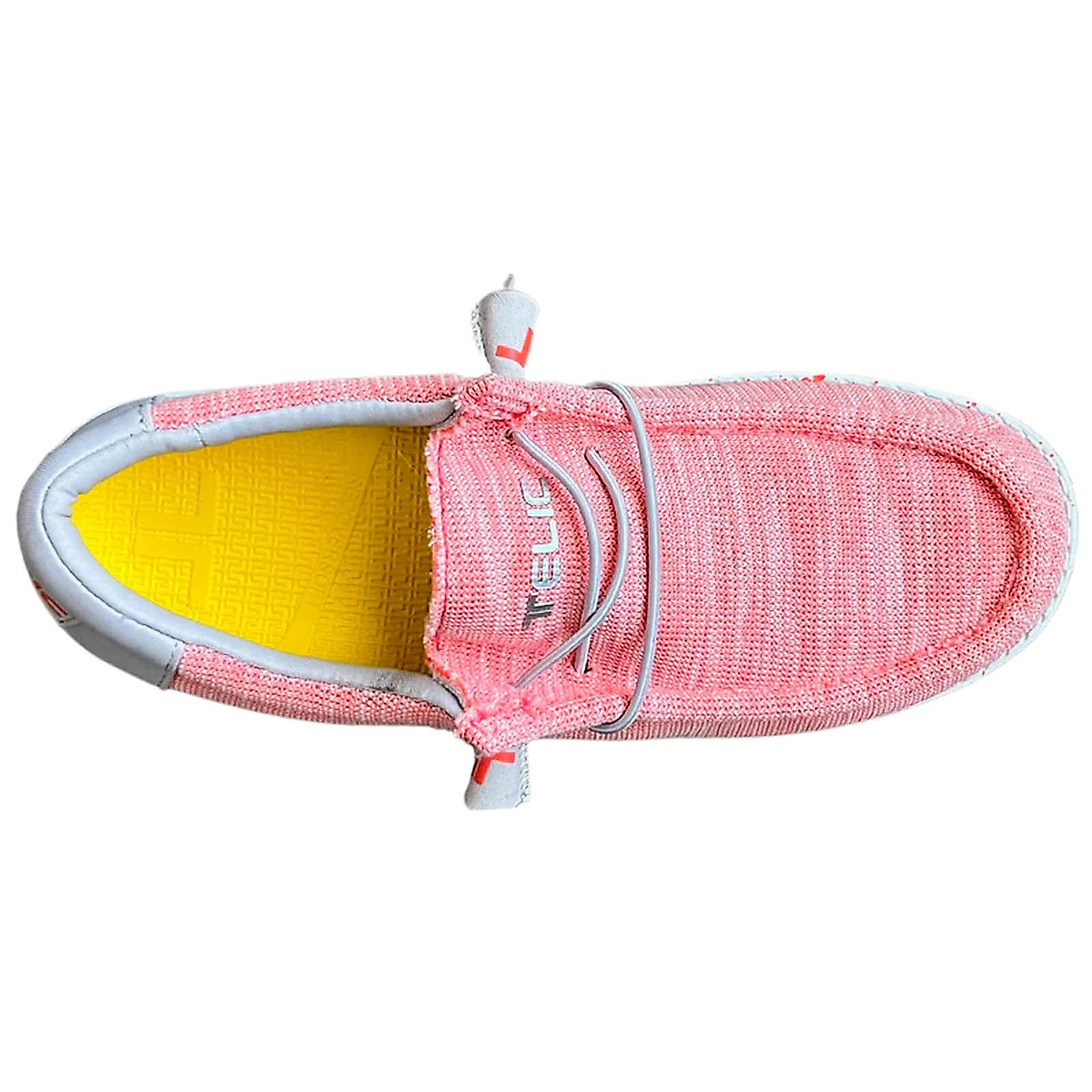 TELIC Women's Wave Slip-On Shoes, Coral Reef, Size 11