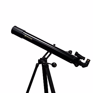 Spectrum Optical Instruments – ExploraPro 80AZ Refractor Telescope for Adults & Beginner – Compact Manual Alt-AZ Telescope – Smartphone Adapter and Remote Shutter – 80mm Aperture 900mm Focal Length