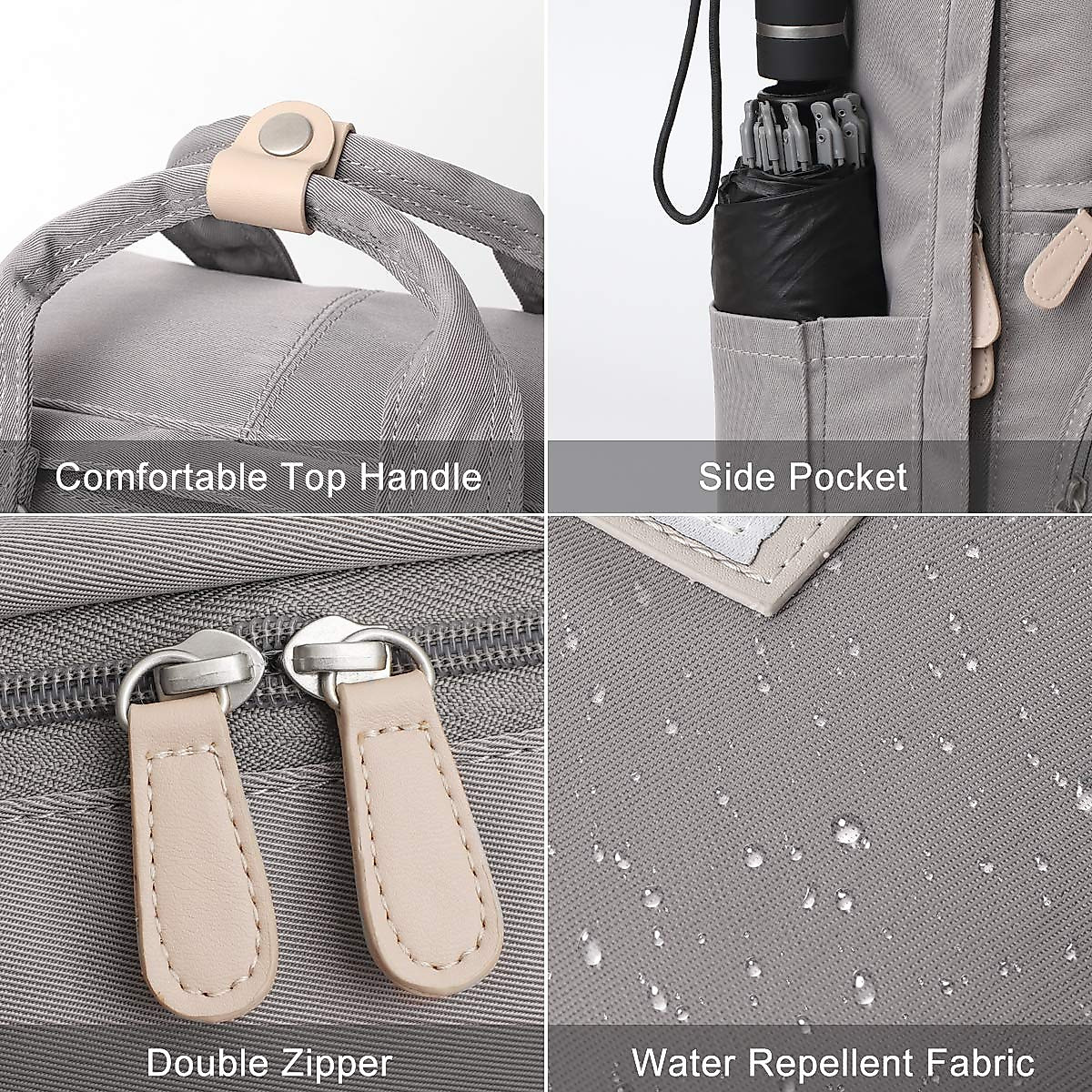 YAMTION Laptop Backpack for Women Bookbag School Backpack Bag Girl Computer Pack with Charger